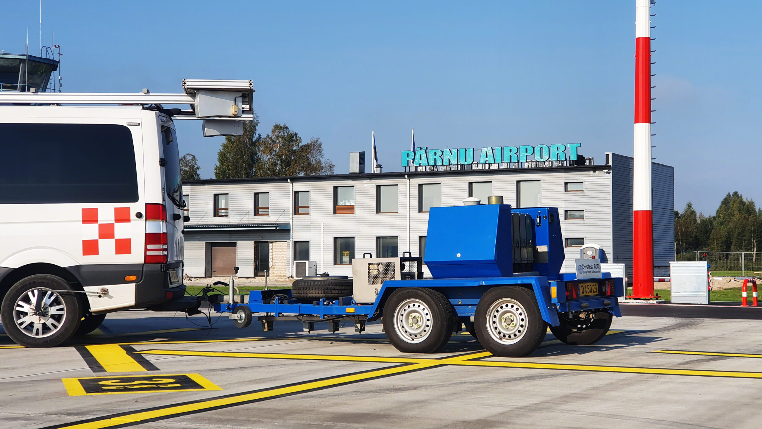 Dynatest - HWD Measurements in Pärnu Airport